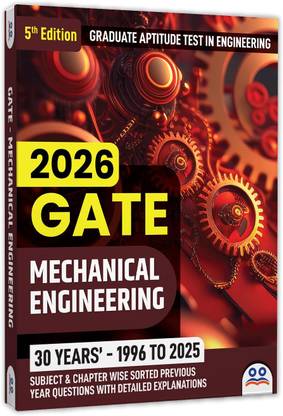 GATE Mechanical Engineering Book - 2026 | Previous Year Solved Papers ...