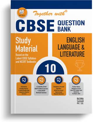Together with CBSE Question Bank Class 10 English Language & Literature Exam 2024 (Chapterwise ...