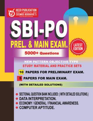 SBI PO PRELIMS AND MAINS - STUDY MATERIAL + PRACTICE SETS: Buy SBI PO ...