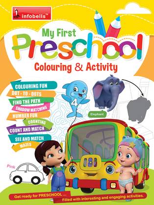 My First Preschool Activity - Learning Practice Improving Book for ...