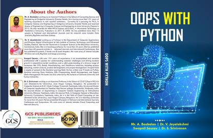 OOPS WITH PYTHON: Buy OOPS WITH PYTHON by Mr. A. BOOBALAN, Dr. V ...