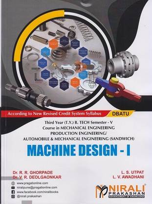 MACHINE DESIGN 1 (Third Year (TY) B.Tech in Mechanical Engineering ...