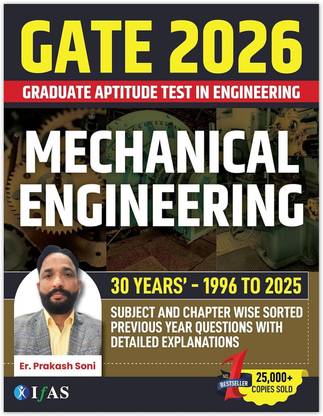 GATE Mechanical Engineering PYQ Book - 2026 | Previous Year Solved ...