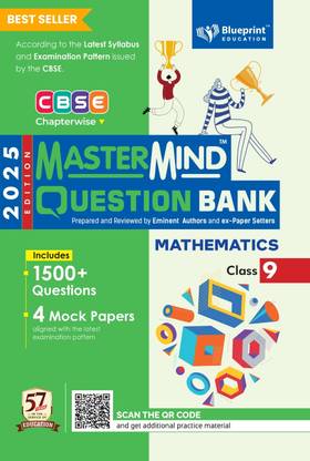 Mastermind Question Bank Mathematics Class 9 (Editionlatest) - with ...