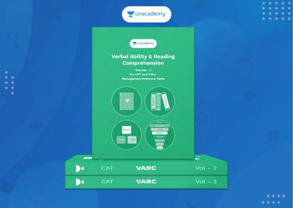 Verbal Ability and Reading Comprehension (VARC) for CAT 2023 (Set of 3 ...