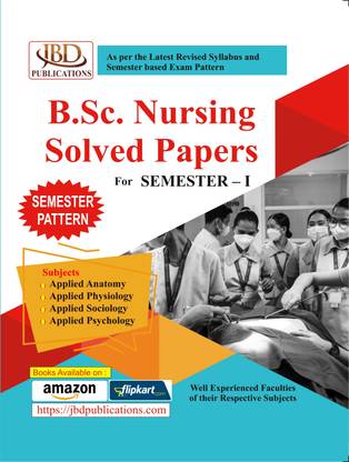 B.Sc. Nursing Solved Papers for Semester - 1: Buy B.Sc. Nursing Solved Papers for Semester - 1 ...