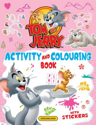 Tom And Jerry Activity And Colouring Book Buy Tom And Jerry Activity