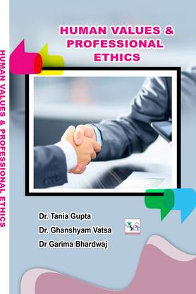 HUMAN VALUES & PROFESSIONAL ETHICS: Buy HUMAN VALUES & PROFESSIONAL ETHICS by Dr. Tania Gupta Dr ...