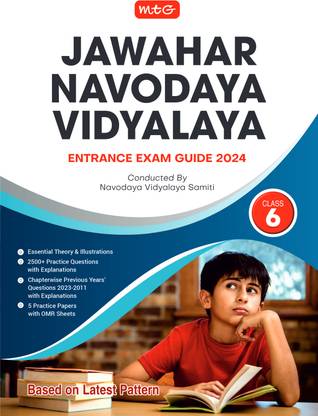 MTG Jawahar Navodaya Vidyalaya (JNV) Class 6 Guide & Practice Set Book ...