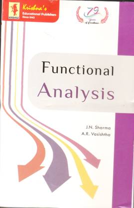KRISHNA PRAKASHAN FUNCTIONAL ANALYSIS: Buy KRISHNA PRAKASHAN FUNCTIONAL ANALYSIS by J.N SHARMA ...