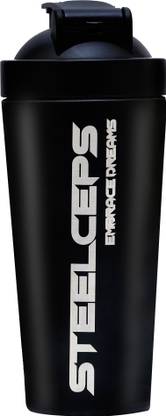 STEELCEPS PLATINUM BLACK STEEL SHAKERS 750 ml Shaker - Buy STEELCEPS ...