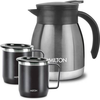 MILTON 1060 ml Steel Flask - Buy MILTON 1060 ml Steel Flask Online at Best Prices in India ...