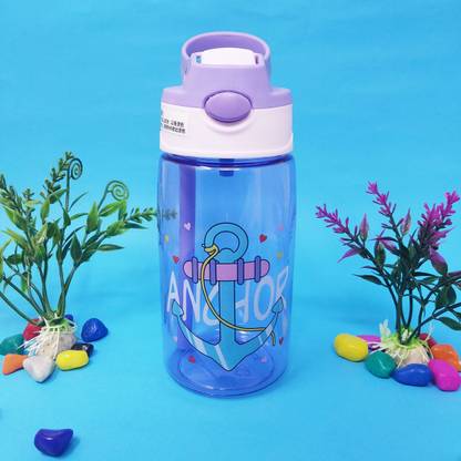 Parteet Water Sipper with Straw & Cartoon Design For kids 480 ml Sipper ...