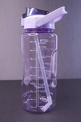 SeaRegal 2Ltr / 64oz / Half Gallon BPA Free Motivational Water Bottle ...