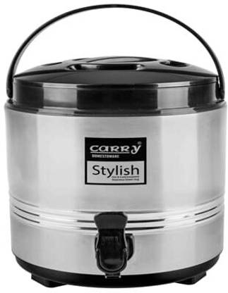 CarryDomestowar Stylish S.S. 5L Hot Tea/Water Jug for Home/Office, PUF ...