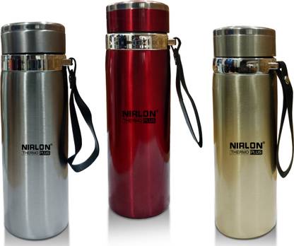 NIRLON Double Walled Stainless Steel Vacuum Flask Hot And Cold Water ...