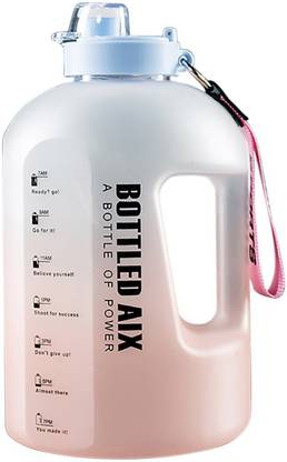 bottled aix 2.2L Large Capacity Water Bottle, Large Motivational Water ...