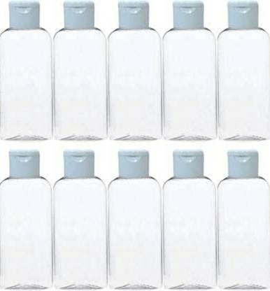 Inasar 50ML empty clear per bottle pack of 10 50 ml PET Bottle - Buy ...