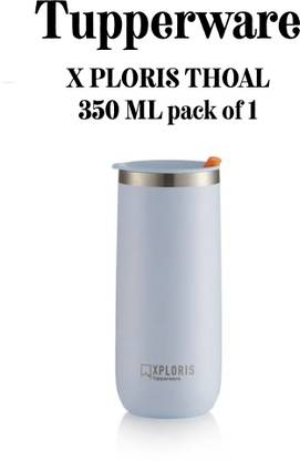 TUPPERWARE XPLORIS Tomblor 350 ml easy open air tight pack of 1 )(L 8 cm)(W 8 cm)(hi 14cm ...