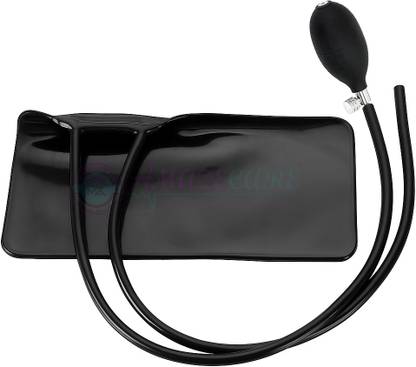 AMAZECARE BP Bladder Rubber Bag with Bulb and Valve B.P Deluxe Black ...
