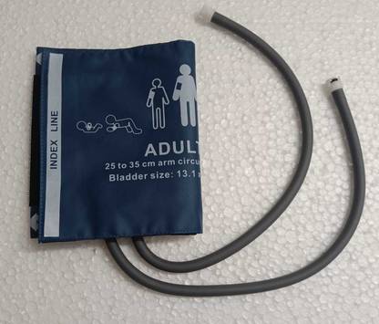 VMT RESUSABLE NIBP CUFF DOUBLE TUBING-ADULT Bp Monitor Cuff Price in ...