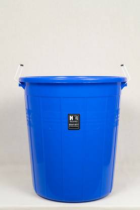 KKR INDUSTRIES Heavy Duty Plastic Storage Bucket 30 Litres ( Blue ) 30 ...