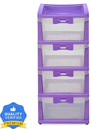 Nilkamal Plastic Free Standing Chest of Drawers Price in India - Buy ...