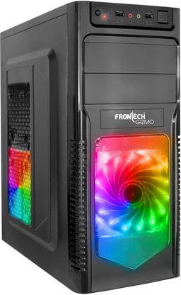 Frontech GIZMO Gold Range Computer Case | 1+1 USB(1.0&3.0) | Front ...