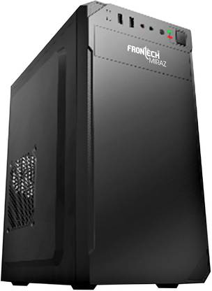 Frontech Miraz Silver Computer Case with 2x USB 2.0 and Front Audio Mid ...
