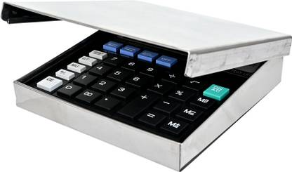 Flipkart.com | ALSALAH Stainless steel calculator box ( pack of 1 ...