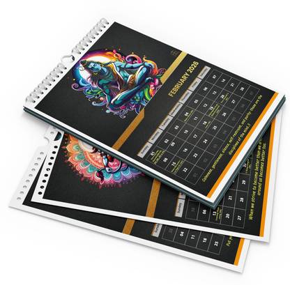 InFrameClicks 2026 Hindu God Wall Calendar Premium Design - With State ...
