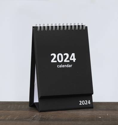 INNAXA Standing Flip Desktop Calendar with Thick Paper, for Office ...