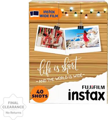 FUJIFILM Instax Film Roll Price in India - Buy FUJIFILM Instax Film ...