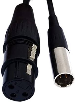 Flaxzy Mini XLR Male to 3-Pin Female XLR Plug Microphone Cable Mini XLR ...