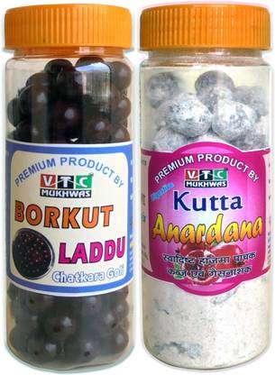 VTC Borkut Laddu | Borkut Churan | Mukhwas & Anardana Candy Toffee ...