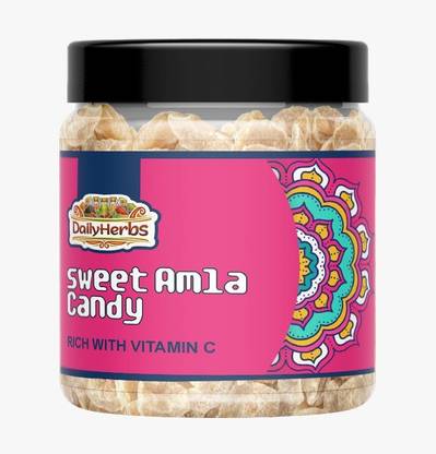 DAILYHERBS Dry Amla Candy ( Candied Indian Gooseberry, Avla, Delicious ...