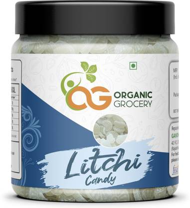 Organic Grocery Litchi Flavour Candy | Candy Khatti Mithi Goli |Litchi ...