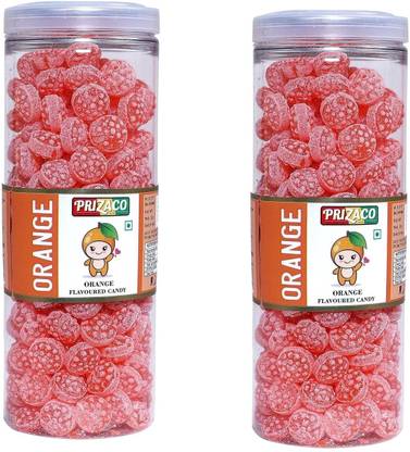 Prizaco Combo Of ORANGE Flavour Candy Toffee For Kids Orange Toffee ...