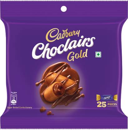 Cadbury Choclairs Gold (25 Candies) Candy Price in India - Buy Cadbury ...