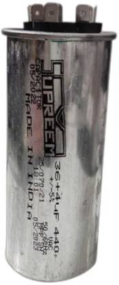 M&M HARIS 36+4 MFD Capacitor 440V for Air conditioner ( 1 ton to 1.5 ...