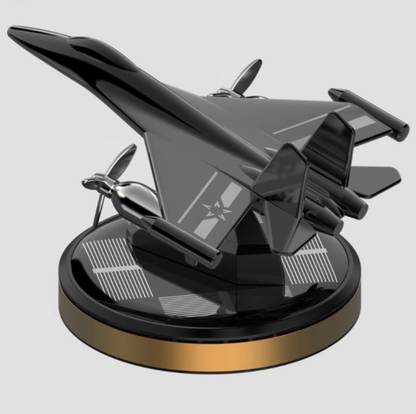 Auto Emporium Golden Fighter Jet Solar Perfume Golden Fighter Jet Solar ...