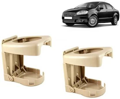 MotoshozX Door Side Glass| Cup| Drink Stand Pack of 2 Beige for Fiat ...