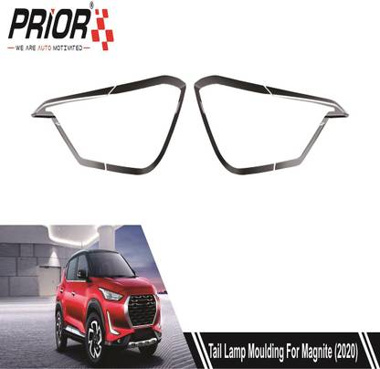 Prior Tail lamp chrome Magnite Car Chrome Nissan NA Rear Garnish Price ...
