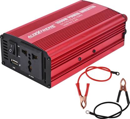 ALLEXTREME 1000W Car Inverter Battery Charger DC-AC Converter USB Port ...