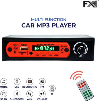 FXI FM-450 Universal Fit Mp3 Car Audio Bluetooth, USB, AUX, FM Car ...