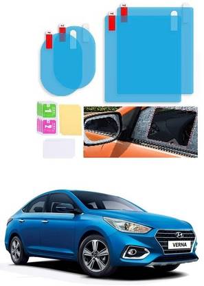 OOLTAH PAHIYA Mirror Film For Car VERNA (TYPE-I) . Car Mirror Rain ...