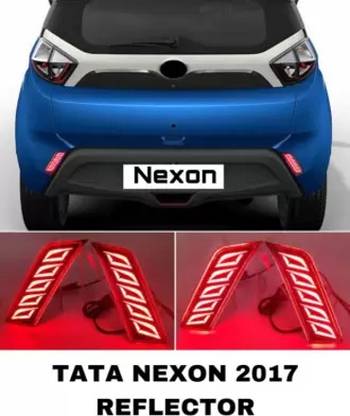 goshop Rear Bumper LED DRL Reflector Running Matrix Indicator for Tata ...