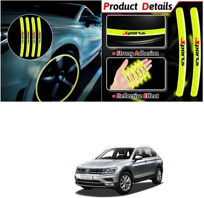 LOVMOTO Wheel Rim Stripe Decal Sticker for Car Motorcycle Bike Taigun ...