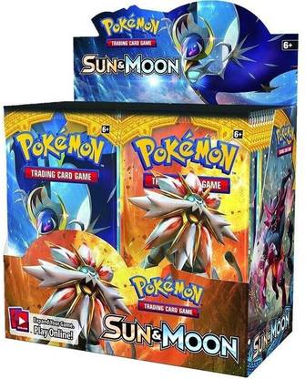 Bluebell Sun Moon Pocket Monsters Card Game Booster Packs (Pack of 10 ...