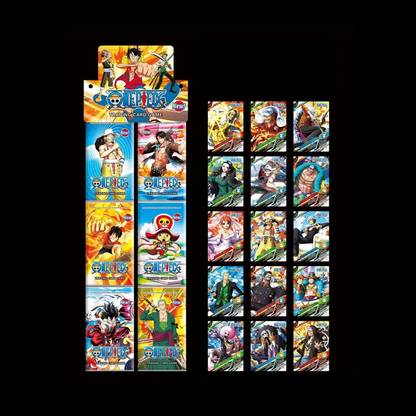 SALPITOYS One Piece collectable Trading Cards 6 Booster Pack 50 CARDS ...